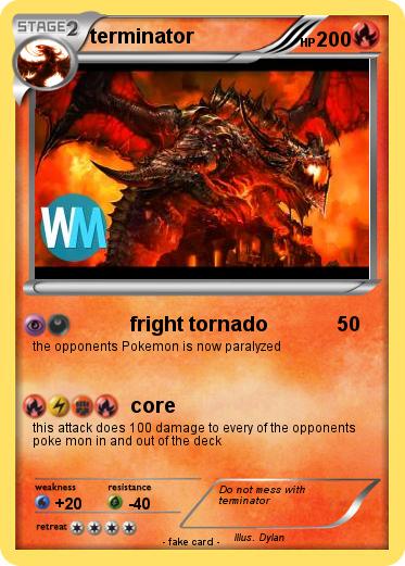 Pokémon terminator 862 862 - fright tornado - My Pokemon Card