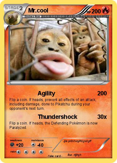 Pokémon Mr cool 42 42 - Agility - My Pokemon Card