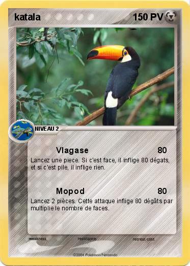 Pokémon katala 1 1 - Vlagase - Ma carte Pokémon