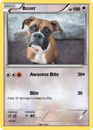 Pokémon Boxer 223 223 - Awsome Bite - My Pokemon Card