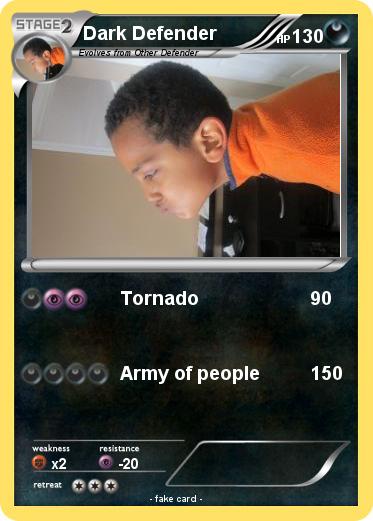 Pokémon Dark Defender 1 1 - Tornado - My Pokemon Card
