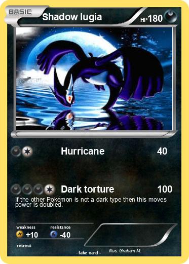 Pokémon Shadow lugia 3222 3222 - Hurricane - My Pokemon Card