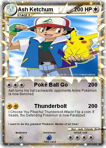 Pokémon Ash Ketchum 384 384 - Poké Ball Go - My Pokemon Card