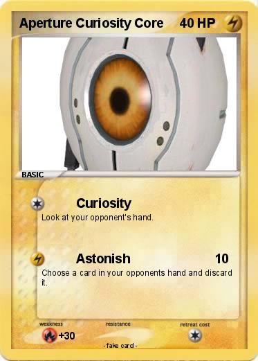 Pokémon Aperture Curiosity Core - Curiosity - My Pokemon Card