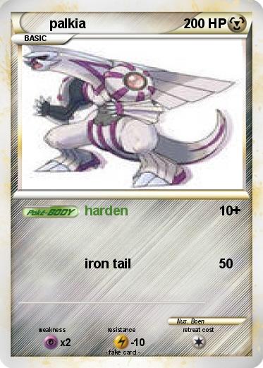 Pokémon palkia 1428 1428 - harden - My Pokemon Card