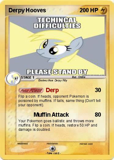 Pokémon Derpy Hooves 274 274 - Derp - My Pokemon Card