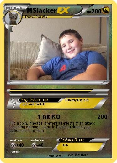 Pokémon Slacker 8 8 - 1 hit KO - My Pokemon Card