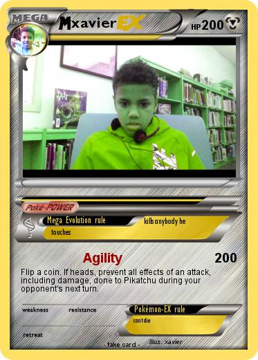 Pokémon xavier 465 465 - Agility - My Pokemon Card