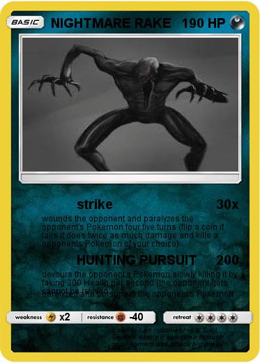 Pokémon NIGHTMARE RAKE - strike - My Pokemon Card