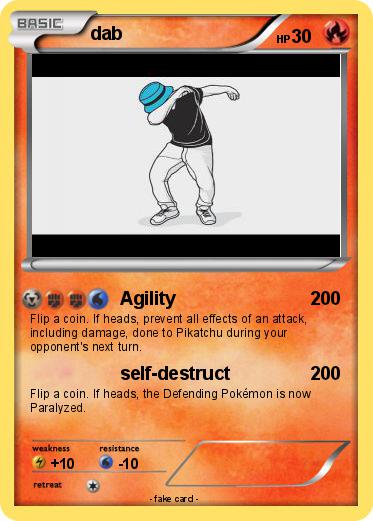 Pokémon dab 155 155 - Agility - My Pokemon Card