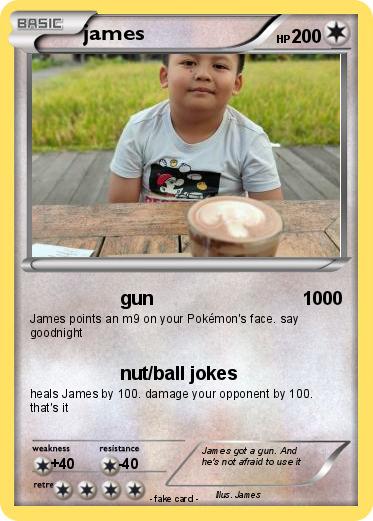 Pokémon james 2260 2260 - gun 1000 - My Pokemon Card