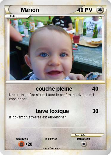 Pokémon Marion 95 95 - couche pleine - Ma carte Pokémon