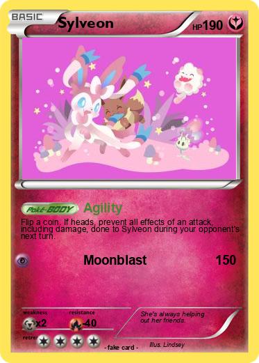 Pokémon Sylveon 771 771 - Agility - My Pokemon Card