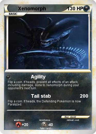 Pokémon Xenomorph 232 232 - Agility - My Pokemon Card