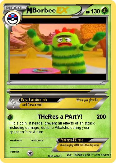 Pokémon Borbee - THeRes a PArtY! - My Pokemon Card