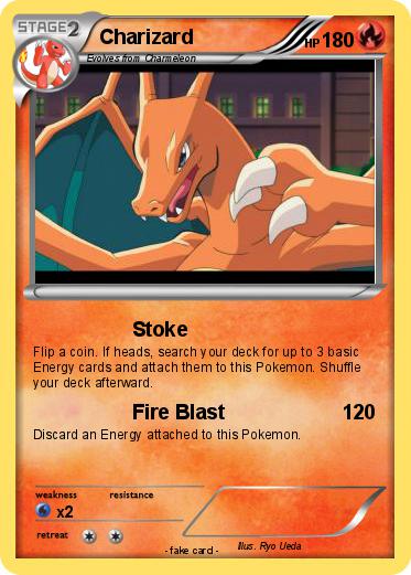 Pokémon Charizard 6859 6859 - Stoke - My Pokemon Card