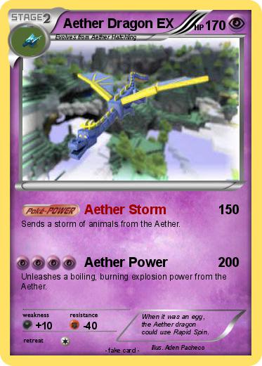 Pokémon Aether Dragon EX - Aether Storm - My Pokemon Card