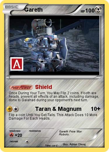 Pokémon Gareth 52 52 - Shield - My Pokemon Card