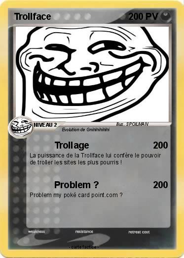 Pokémon Trollface 214 214 - Trollage - Ma carte Pokémon