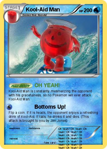 Pokémon Kool Aid Man 86 86 - OH YEAH! - My Pokemon Card