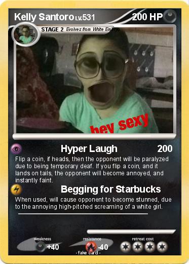 Pokémon Kelly Santoro - Hyper Laugh - My Pokemon Card