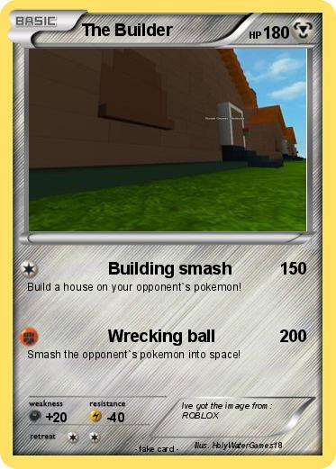 Pokémon The Builder 1 1 - Building smash - My Pokemon Card
