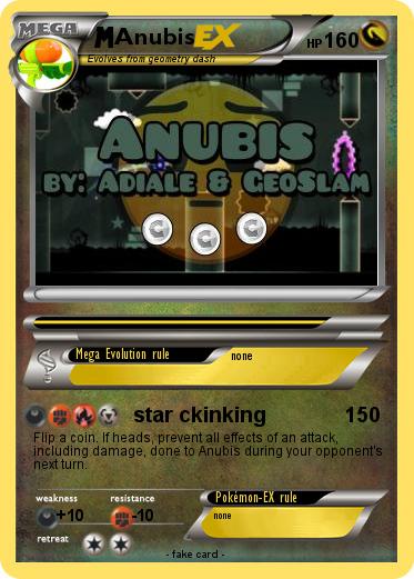 Pokémon Anubis 206 206 - star ckinking - My Pokemon Card