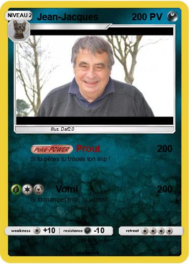 Pokémon Jean Jacques 57 57 - Prout - Ma carte Pokémon