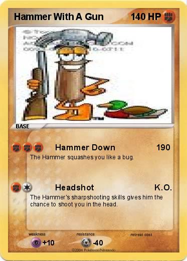 Pokémon Hammer With A Gun - Hammer Down 190 - My Pokemon Card