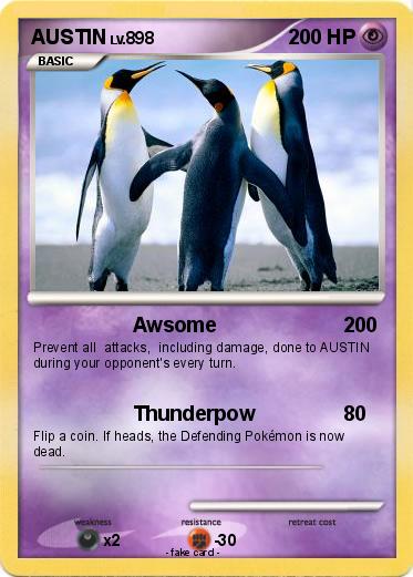 Pokémon AUSTIN 204 204 - Awsome - My Pokemon Card