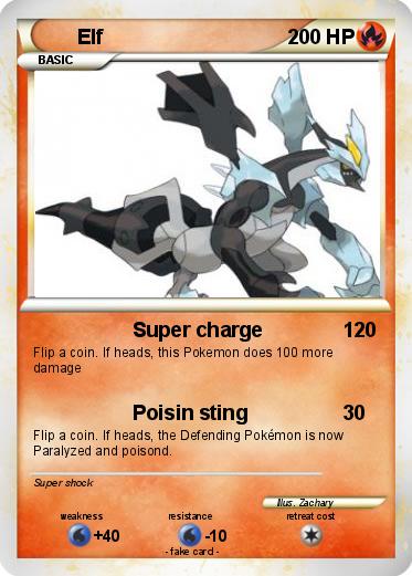 Pokémon Elf 119 119 - Super charge - My Pokemon Card