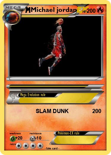 Pokémon Michael jordan 295 295 - SLAM DUNK - My Pokemon Card