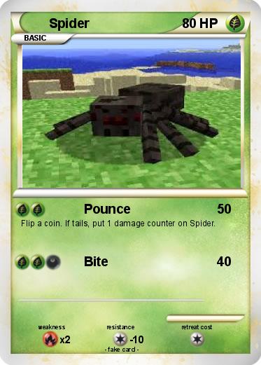 Pokémon Spider 1206 1206 - Pounce - My Pokemon Card