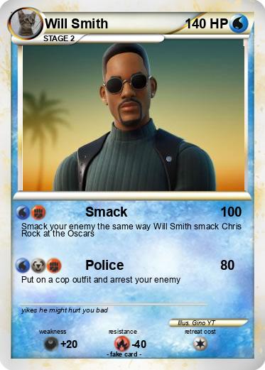 Pokémon Will Smith 107 107 - Smack - My Pokemon Card