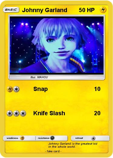 Pokémon Johnny Garland - Snap - My Pokemon Card