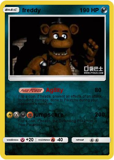 Pokémon freddy 3665 3665 - Agility - My Pokemon Card