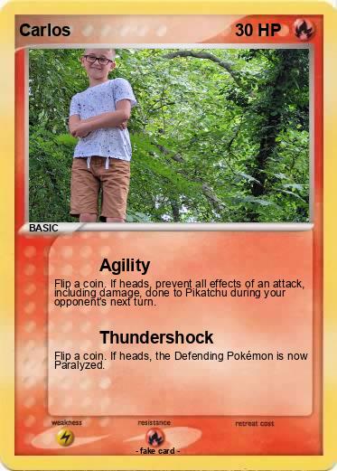 Pokémon Carlos 362 362 - Agility - My Pokemon Card