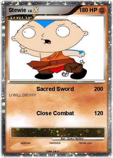 Pokémon Stewie 725 725 - Sacred Sword - My Pokemon Card