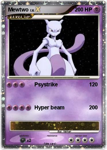 Pokémon Mewtwo 2401 2401 - Psystrike - My Pokemon Card