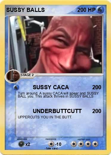 Pokémon SUSSY BALLS 1 1 - SUSSY CACA - My Pokemon Card