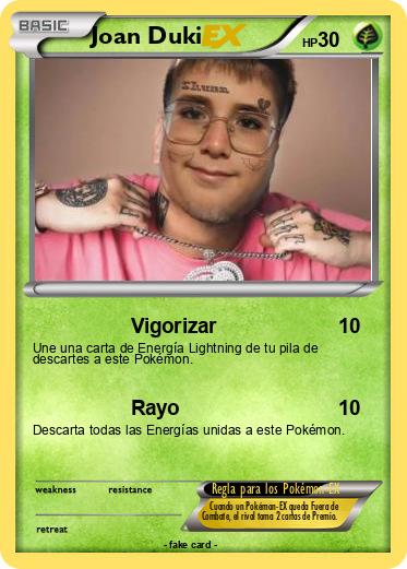 Pokémon Joan Duki - Vigorizar - Mi carta pokémon