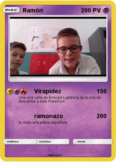 Pokémon Ramon 48 48 - Virapidez - Mi carta pokémon