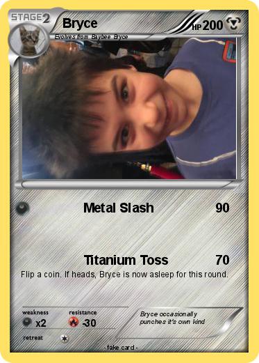 Pokémon Bryce 148 148 - Metal Slash - My Pokemon Card