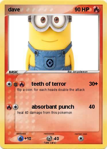 Pokémon dave 440 440 - teeth of terror - My Pokemon Card