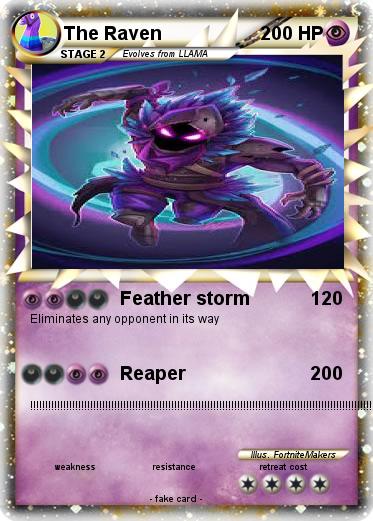 Pokémon The Raven 12 12 - Feather storm - My Pokemon Card