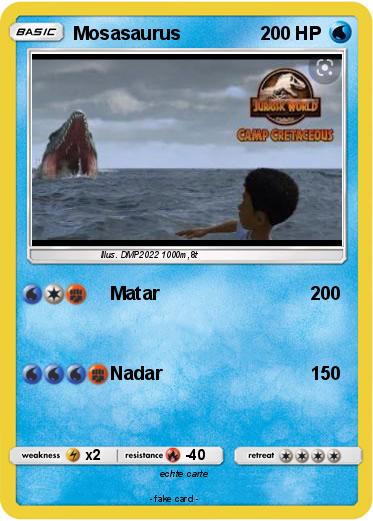 Pokémon Mosasaurus 66 66 - Matar - My Pokemon Card