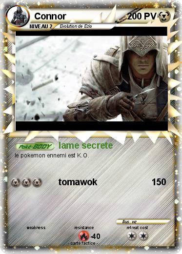 Pokémon Connor 415 415 - lame secrete - Ma carte Pokémon