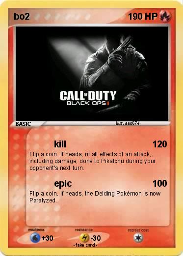 Pokémon bo2 4 4 - kill - My Pokemon Card