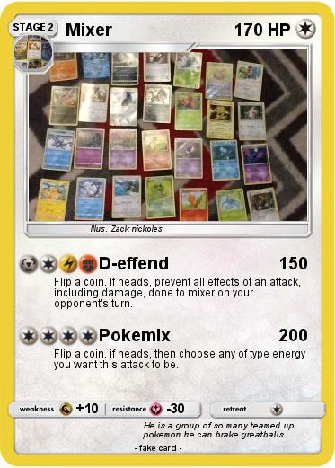 Pokémon Mixer 5 5 - D-effend - My Pokemon Card