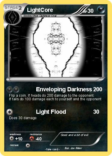 Pokémon LightCore 22 22 - Enveloping Darkness - My Pokemon Card